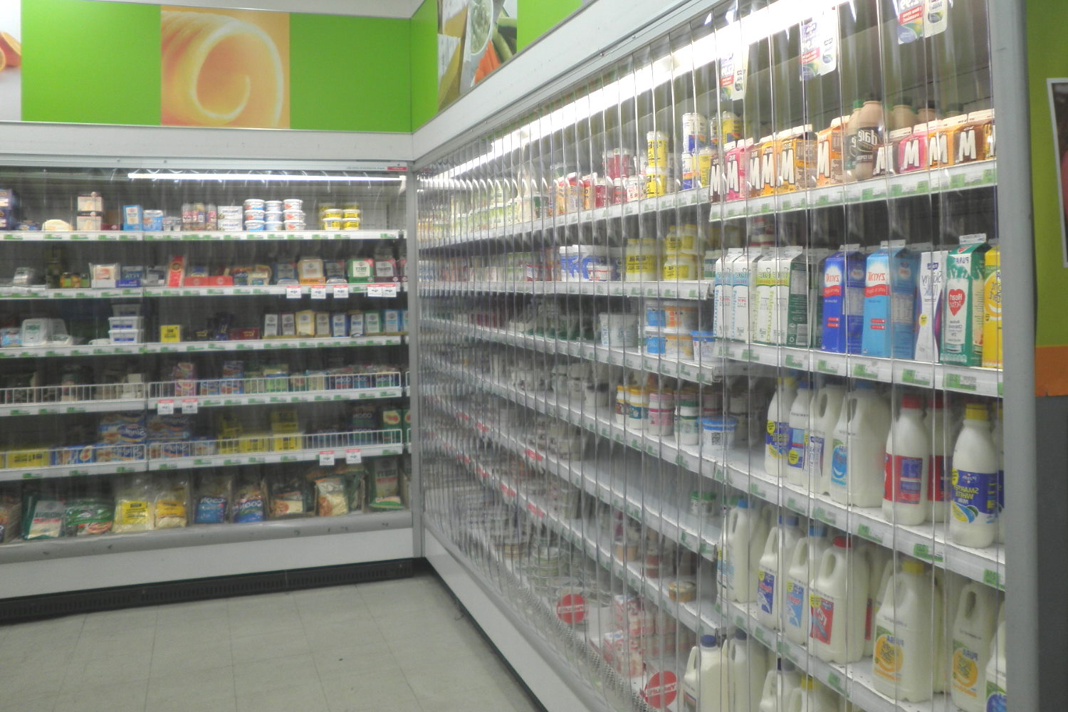 Open Fridge & Food Displays – Strip Doors